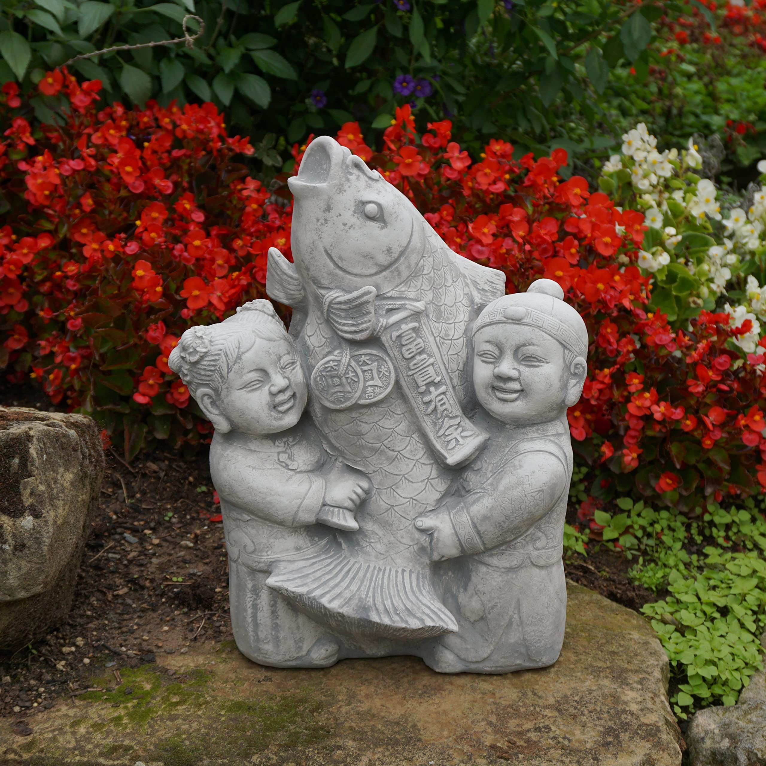 Japanese Stone Carving Sculpture