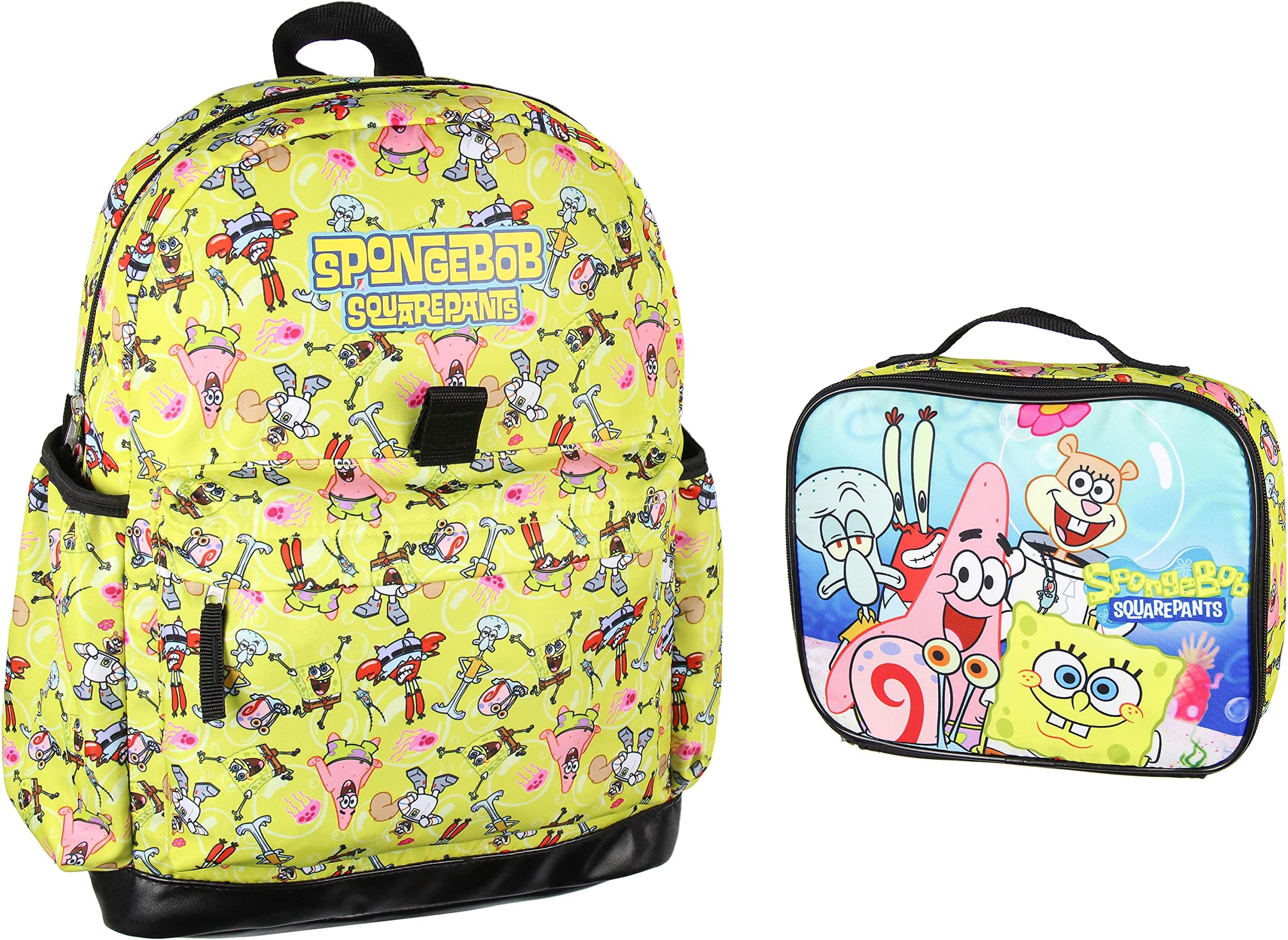 Amazon.com: SpongeBob SquarePants Lunch Box Insulated Kit for Boys ...
