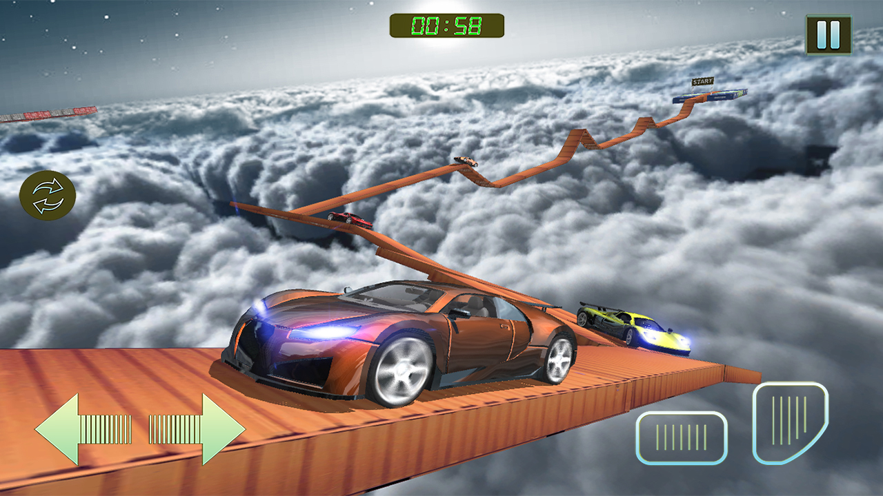Impossible Stunts Racing Car Free: 3D Sky Tracks - App on Amazon Appstore