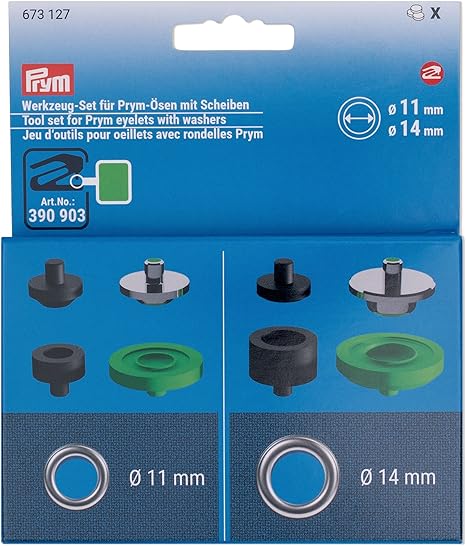 Amazon.com: Prym Vario Tools Set Eyelets 11-14 mm : Arts, Crafts & Sewing