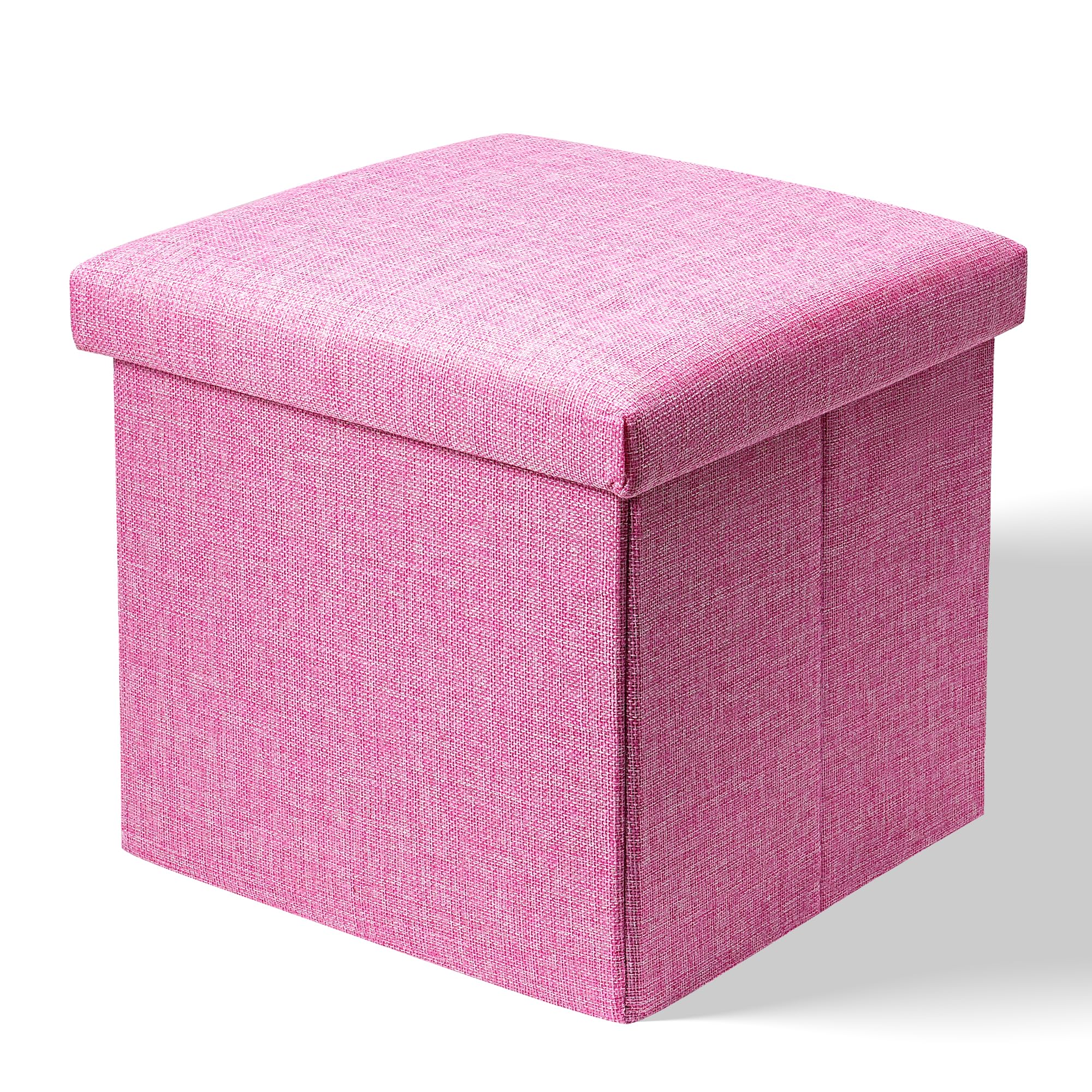 TRIXES Storage Ottoman, Footrest Box with Lid, Bed End Stool, Flat Pack ...