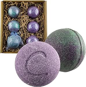 Amazon.com : Cosset Bath Bombs - Organic Dreamland Bath Bombs for Women - Relaxing Bubble Bath ...