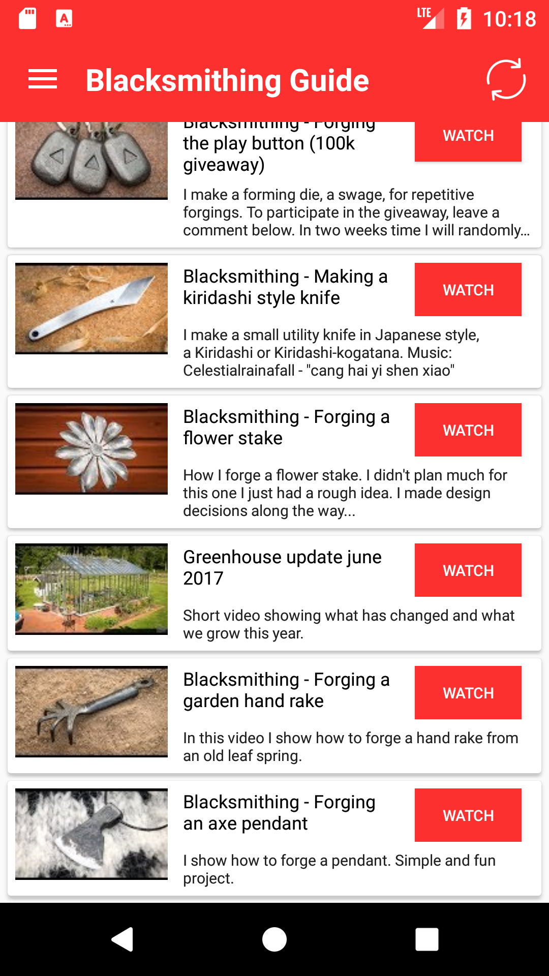 Blacksmithing Guide - App on Amazon Appstore