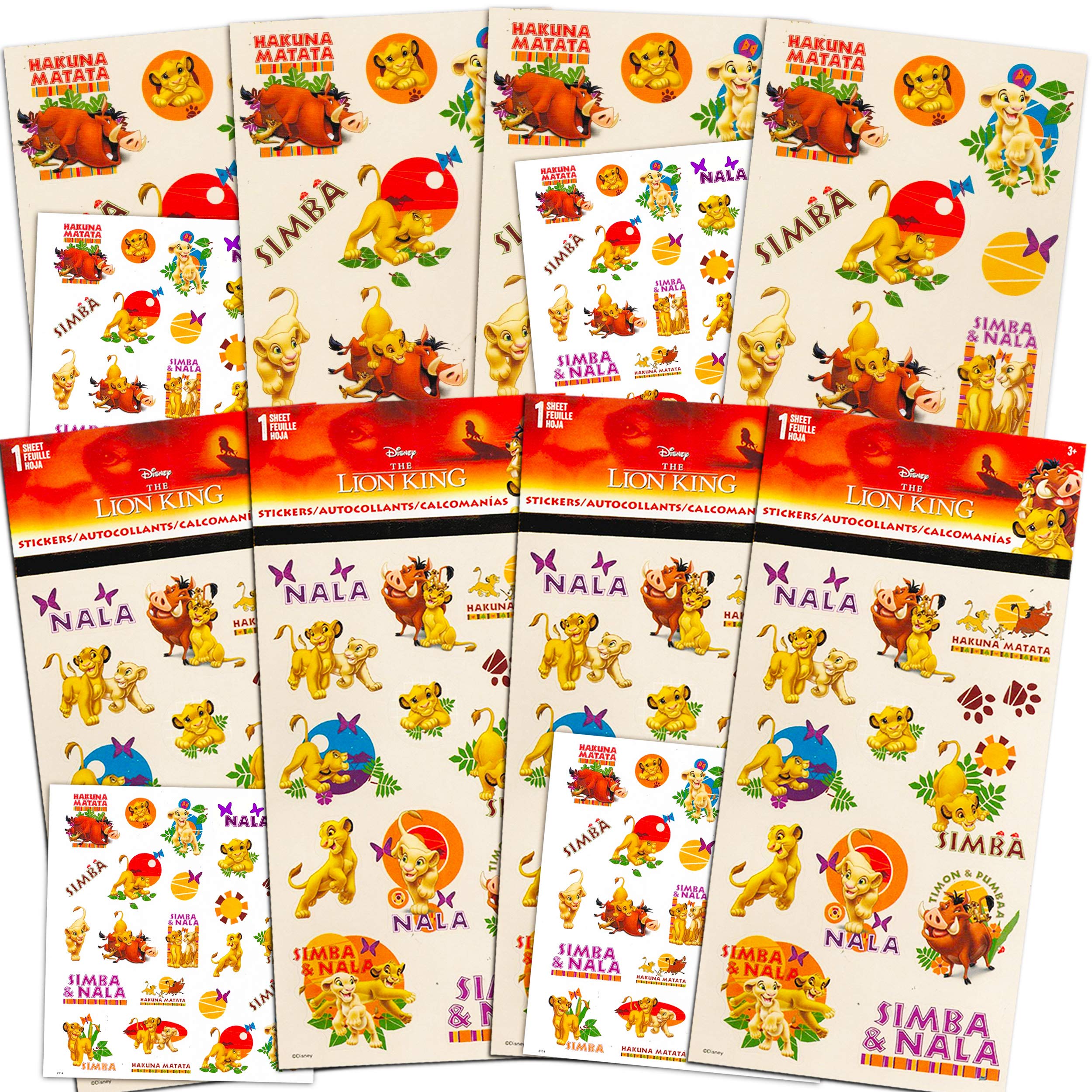 Disney Lion King Sticker And Tattoos Party Favors Super Set ...