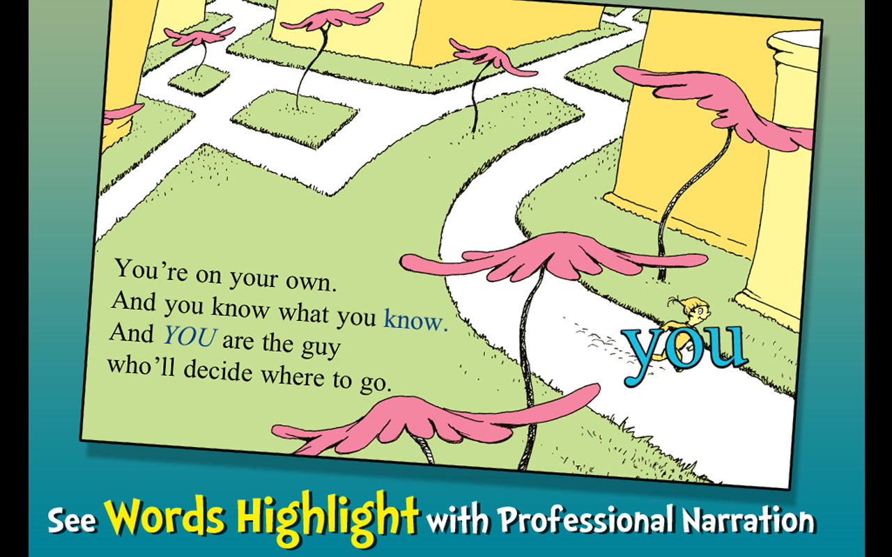Oh, the Places You'll Go! - Dr. Seuss - App on Amazon Appstore
