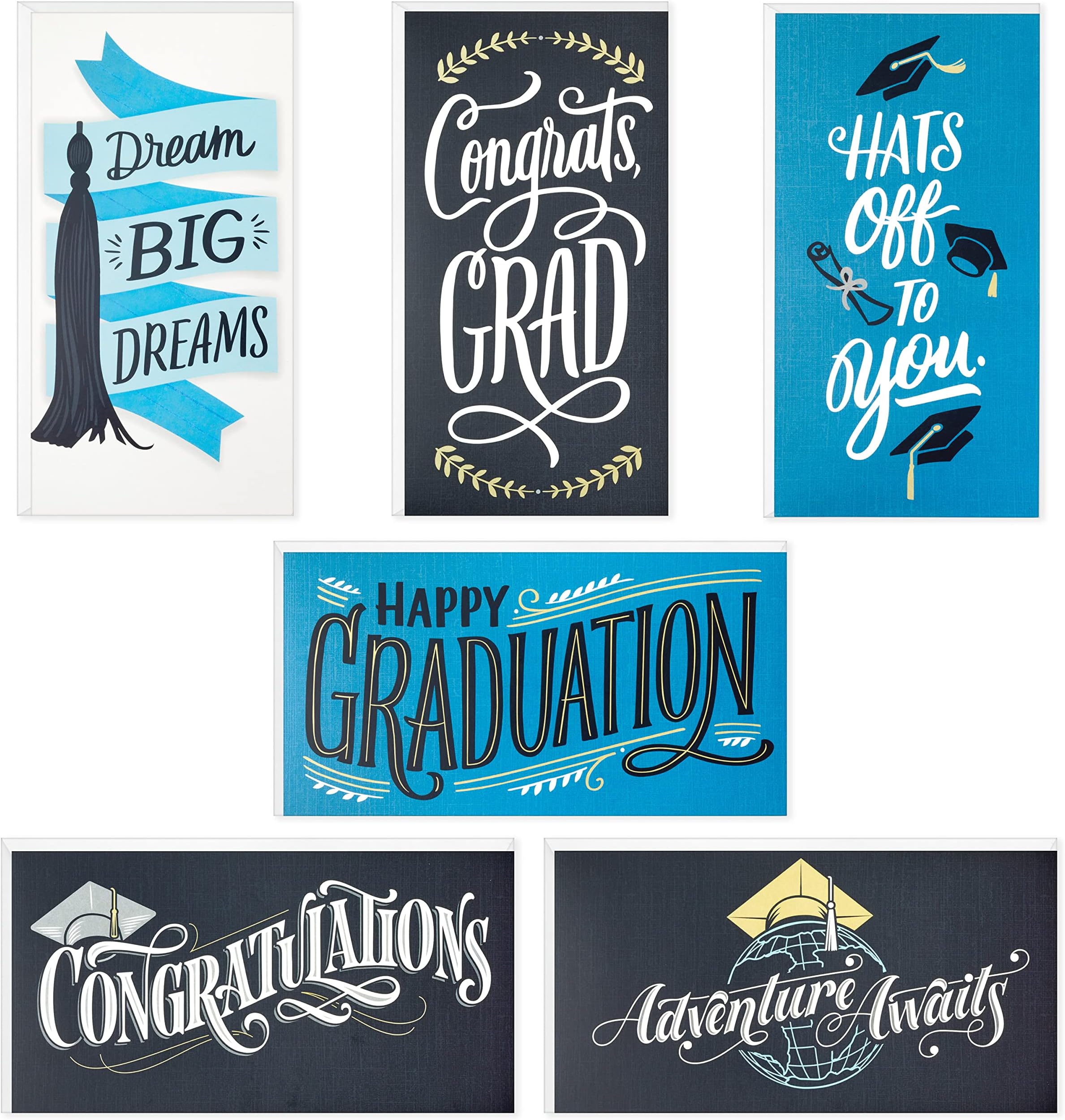 Amazon.com : Zhanmai 24 Pack Cards 4 x 5 Inch Foldable Graduation ...