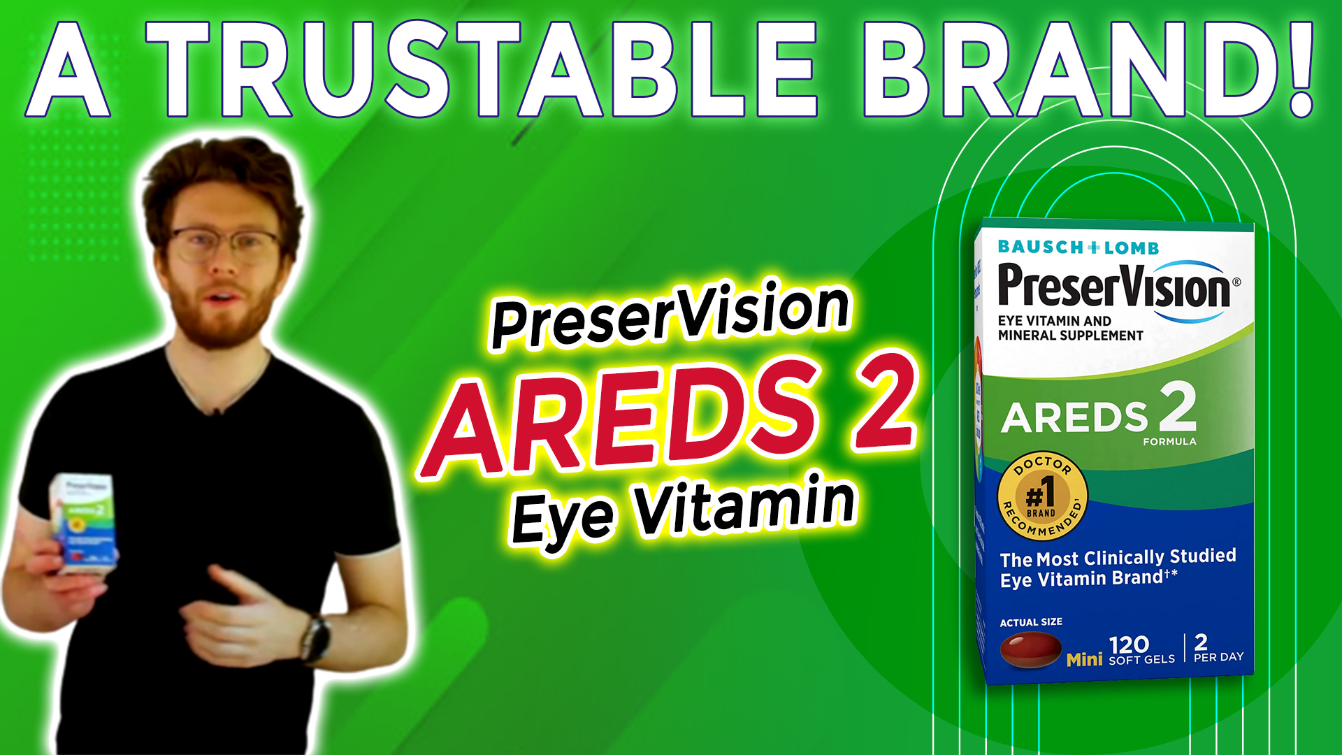 Watch Preser vision AREDS 2 Eye Vitamin & Mineral Supplement on Amazon Live