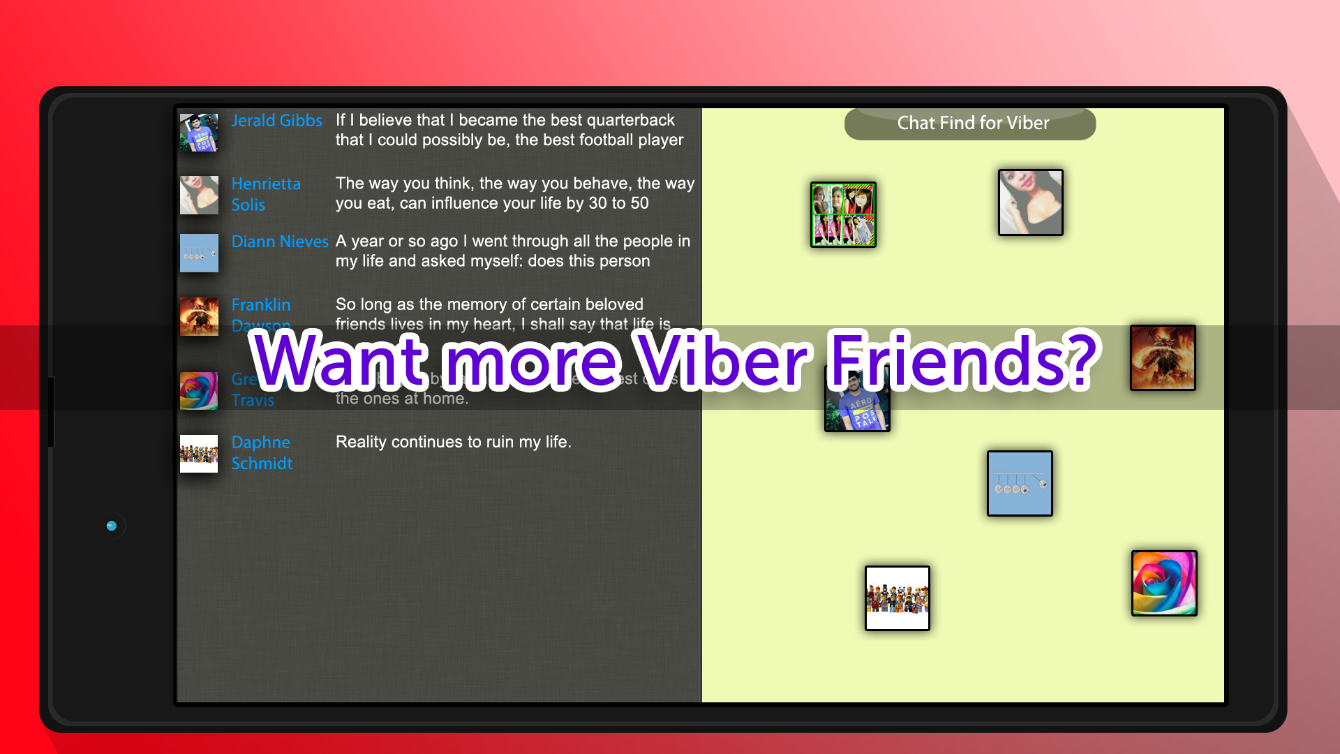 Chat Find for Viber - App on Amazon Appstore