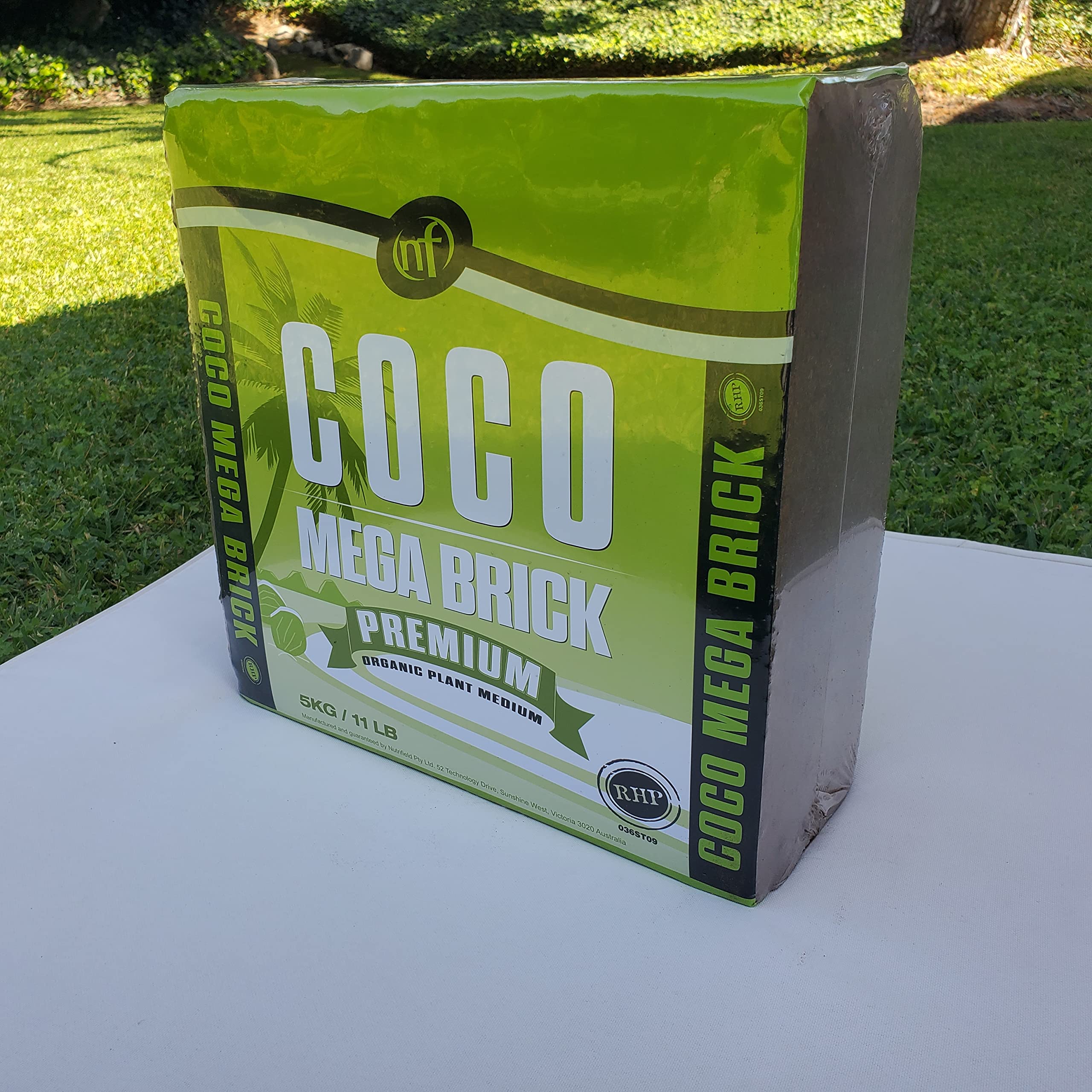 Buy Coco Coir Mega Brick RHP Certified Pre Buffered Coconut Coir Fiber ...