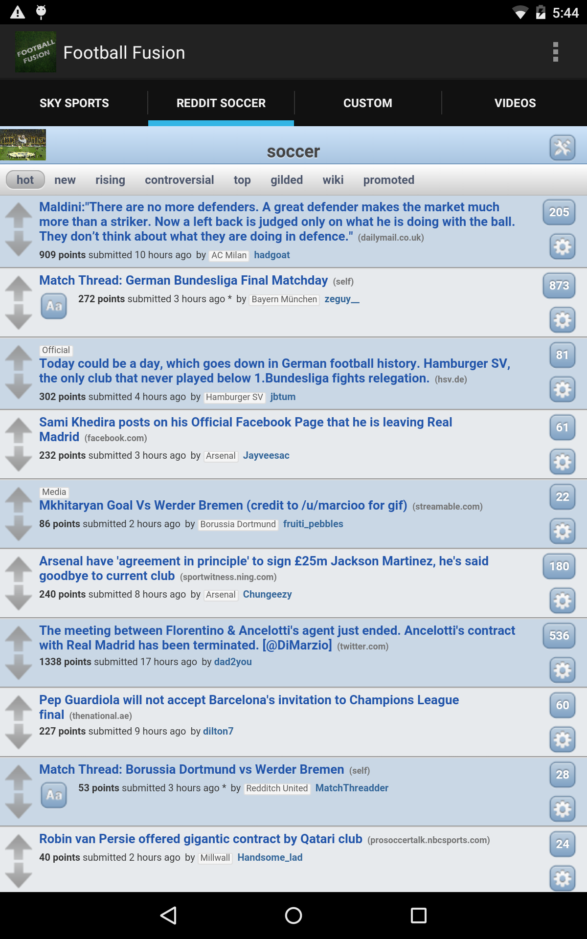 Football Fusion - Latest Football News - App on Amazon Appstore