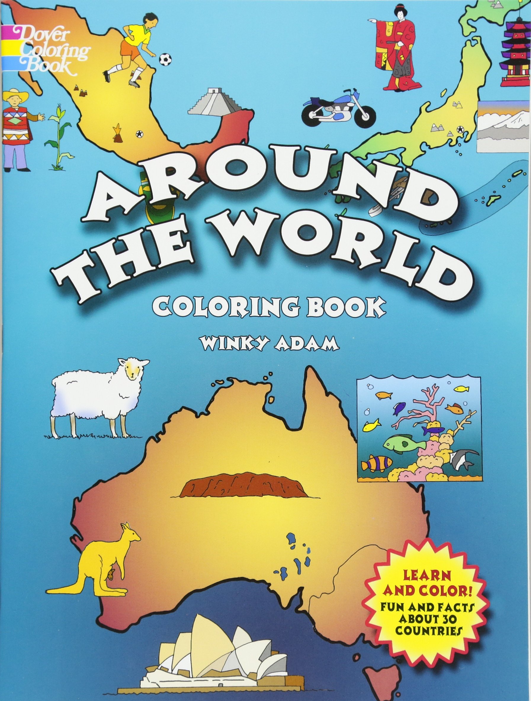 Countries Of The World Coloring Pages