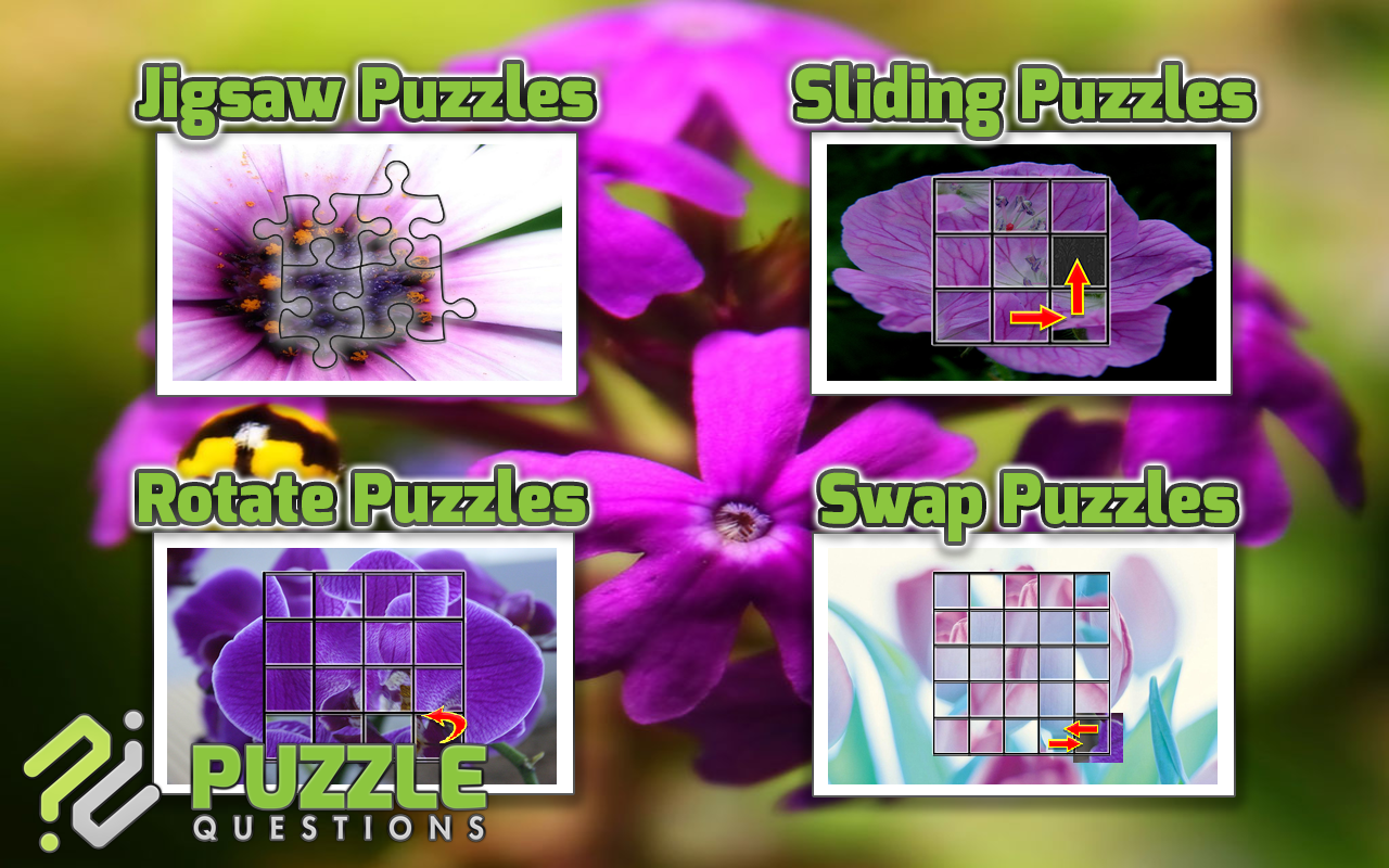 Aplicación Purple Flowers Jigsaw Puzzle Games en Amazon Appstore