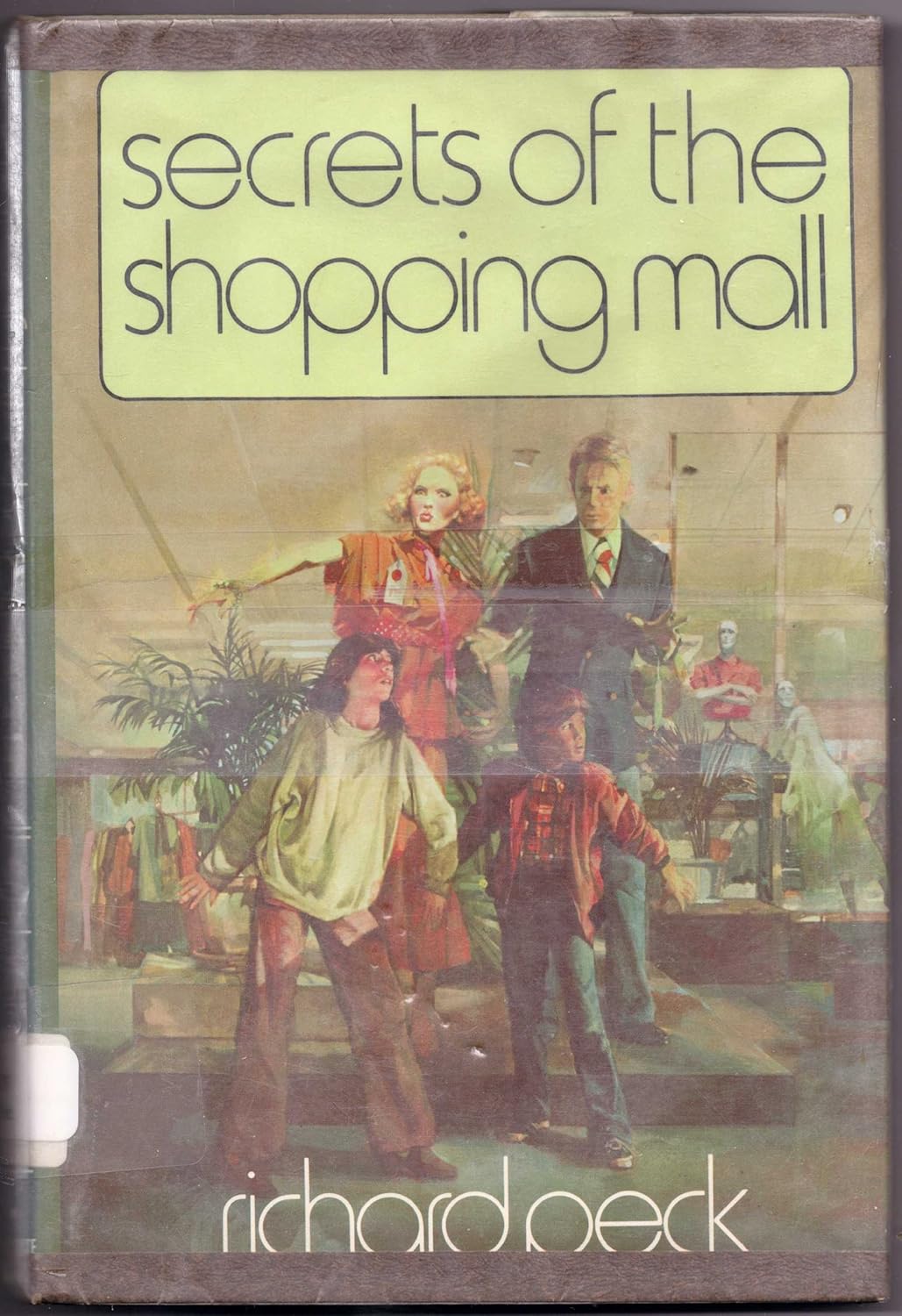 Secrets Of The Shopping Mall: Peck, Richard, Cover Art: 9780440076643 ...