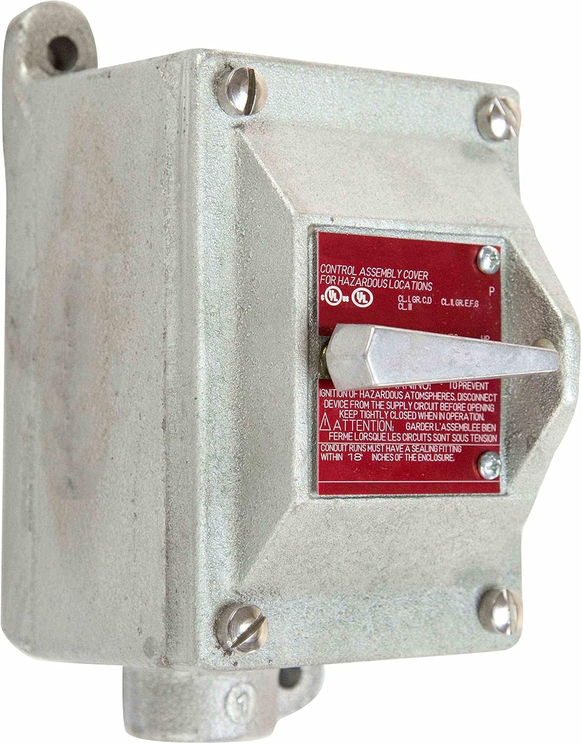 Explosion Proof Three Way Switch - Class I, Div. 1 & 2 - Class II, Div ...