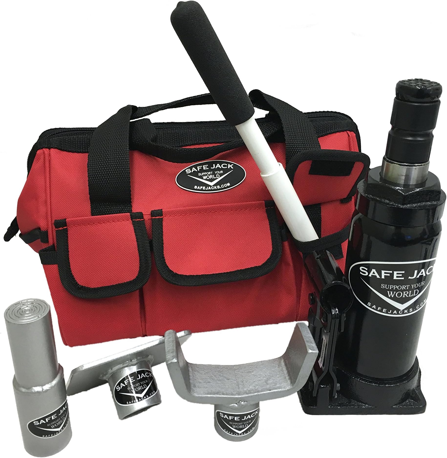 Amazon.com: Safe Jack 6 ton Starter Bottle Jack Recovery Kit - 37M-BB8 ...