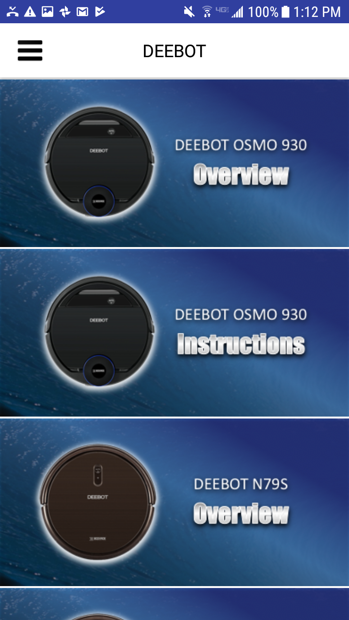 Ecovacs DEEBOT Control and Helper Robotic Vacuum - App on Amazon Appstore