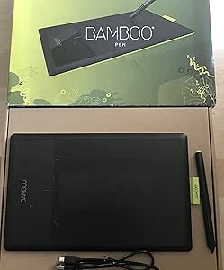 Amazon.co.jp: Wacom ペンタブレット シンプルタブレット Bamboo Pen CTL-470/K0 : パソコン・周辺機器