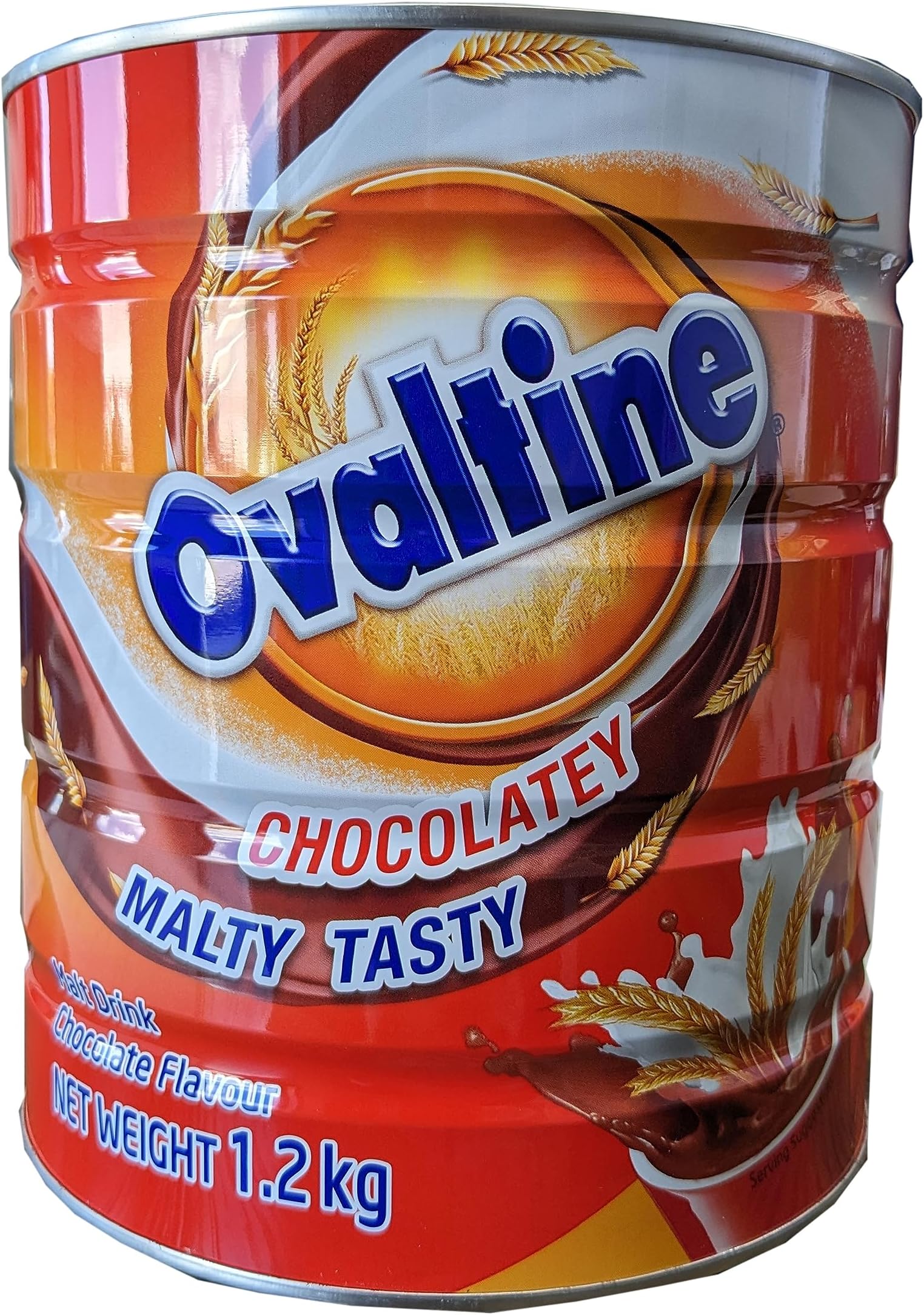 Amazon.com : Ovaltine Classic Malt Flavored Milk Mix, 12 oz : Grocery ...