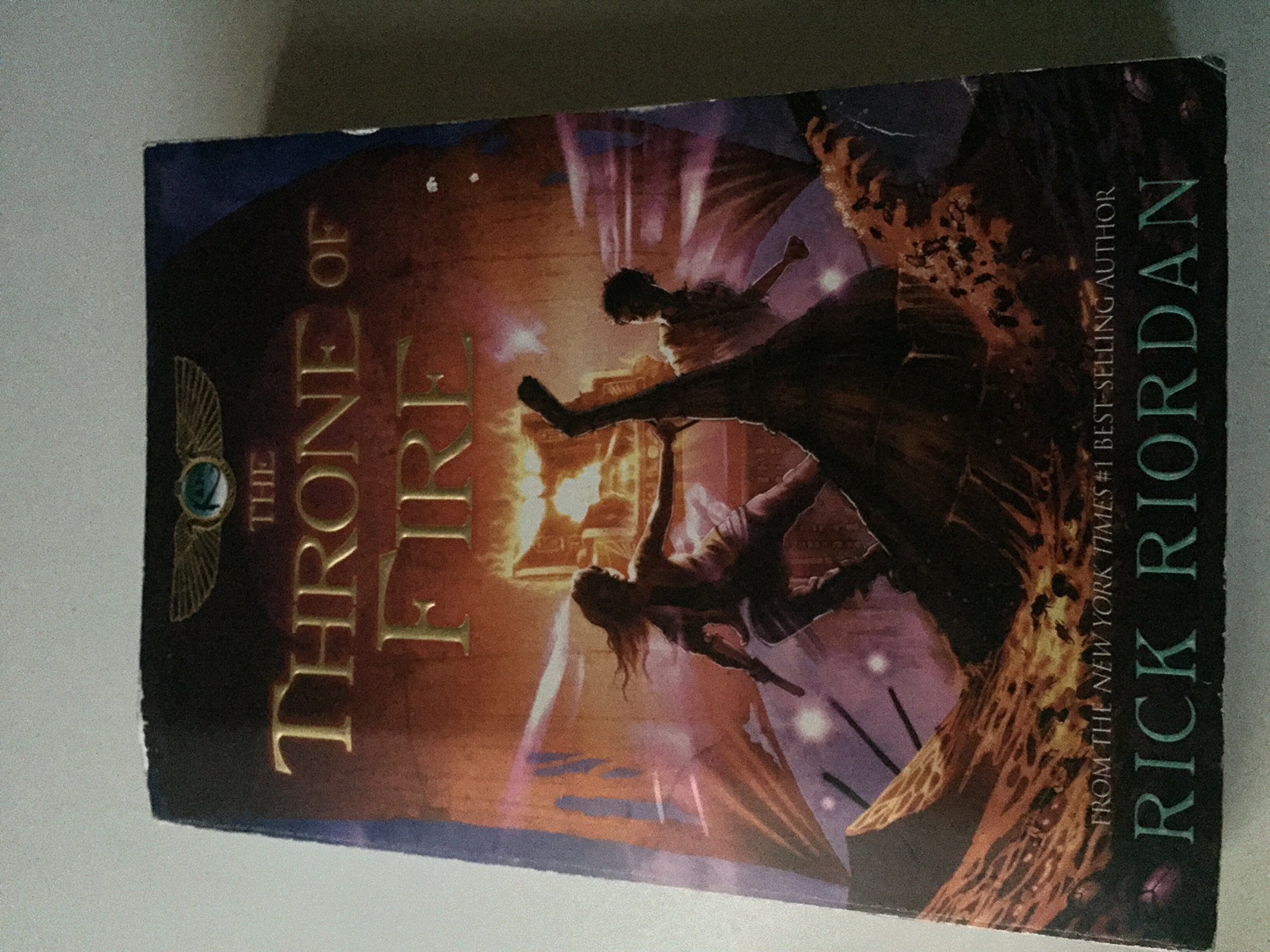 The Kane Chronicles, Book Two The Throne of Fire : Riordan, Rick ...