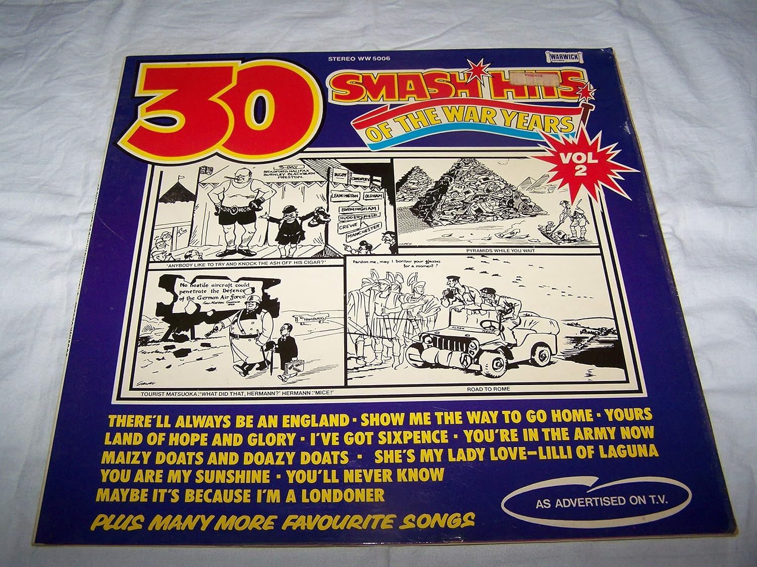 30 Smash Hits Of The War Years Vol. 2 by The Band Of Her Majesty's ...