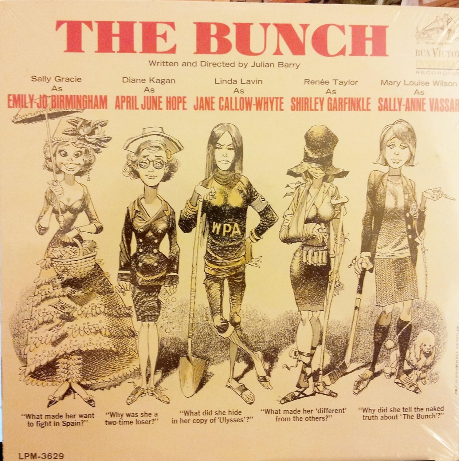 Julian Barry, Sally Gracie, Diane Kagan, Linda Lavin, Renee Taylor ...