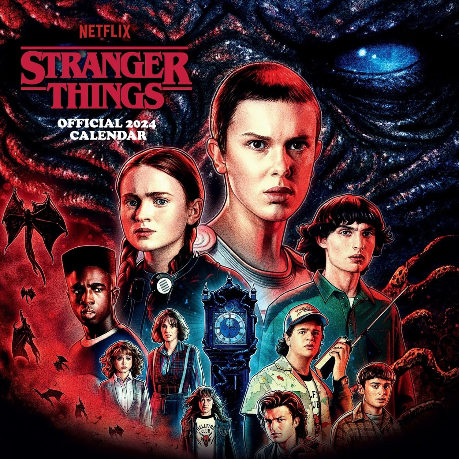 Stranger Things – Netflix – Offizieller Kalender 2024: Original Danilo ...