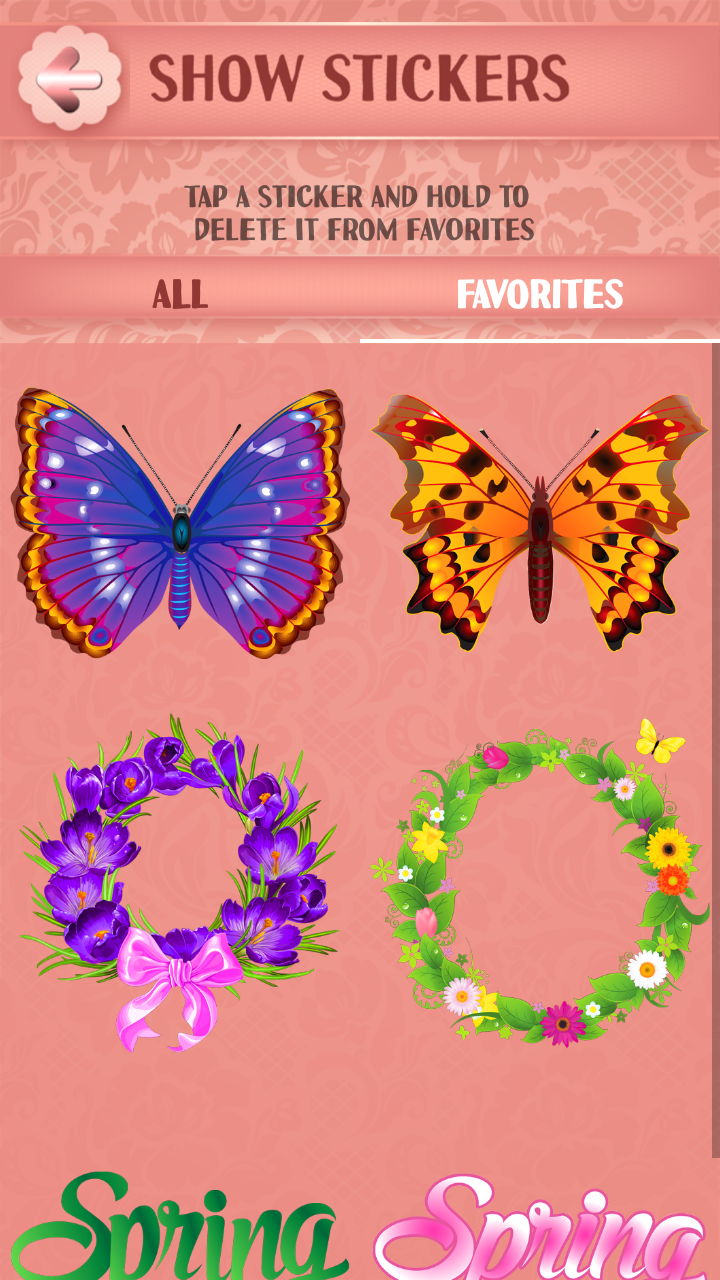Spring Stickers - App on Amazon Appstore