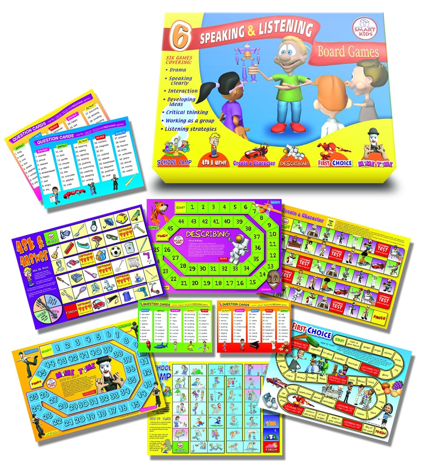 6 Speaking & Listening Games – TopToy