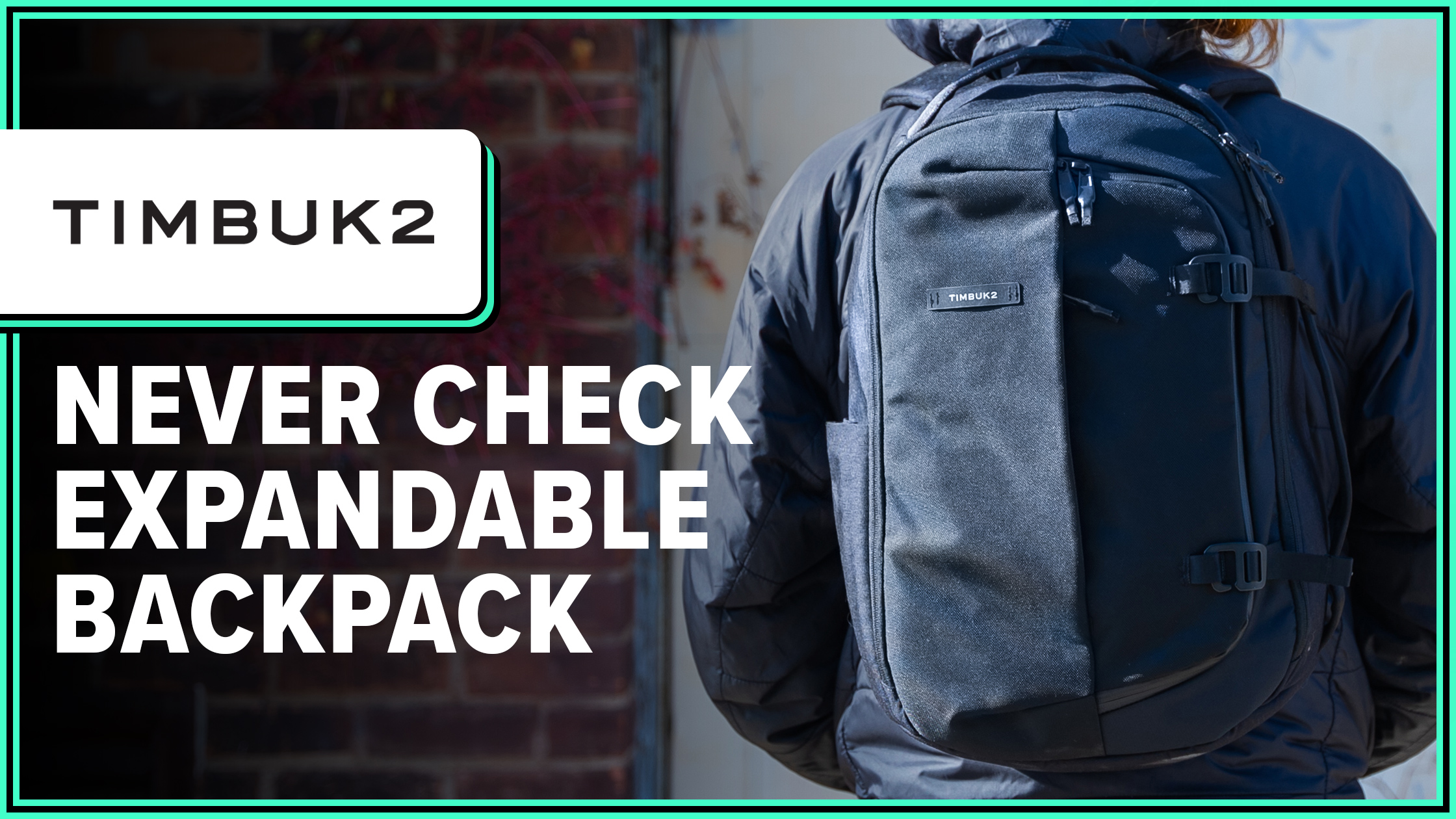 Watch Timbuk2 Never Check Expandable Backpack Review on Amazon Live
