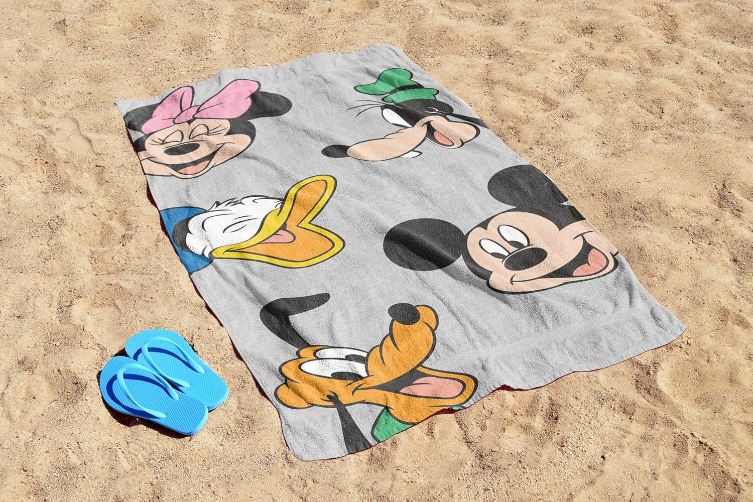 Disney Mickey Mouse & Friends – Toalla de playa para piscina para niños, súper suave y ...