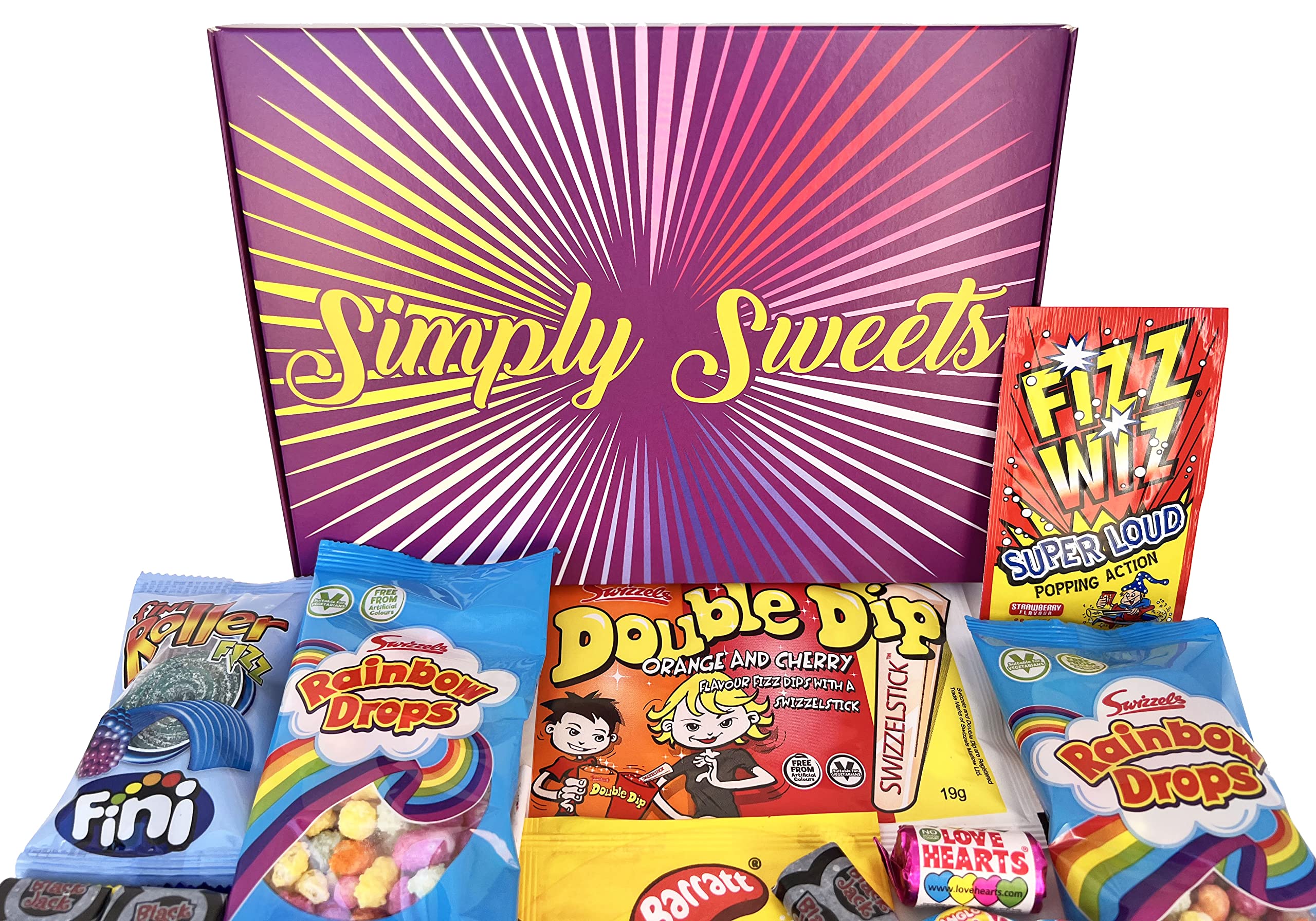 Buy Simply Sweets Retro Sweet Hamper Gift Box. Packed with The Best ...