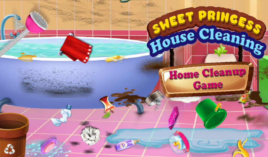 Sweet Princess House Cleaning: Home Cleanup Game - App on Amazon Appstore