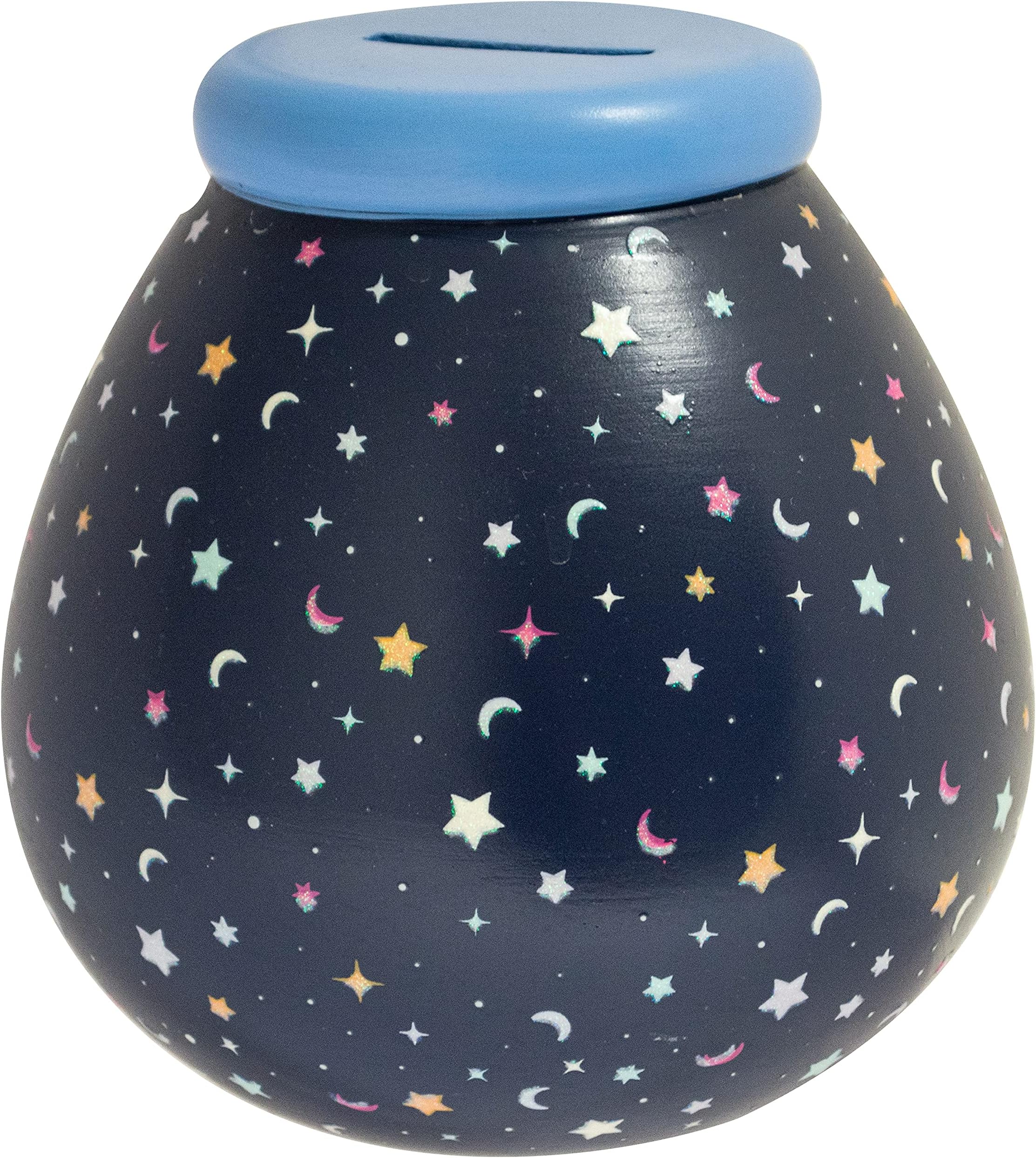 Pot Of Dreams Money Box, Ceramic, Blue, One Size : Amazon.co.uk: Home ...