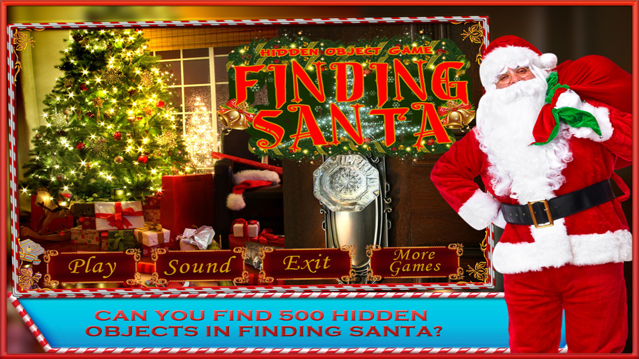 New Free Hidden Objects - Finding Santa - LIKE finding objects FIND New ...