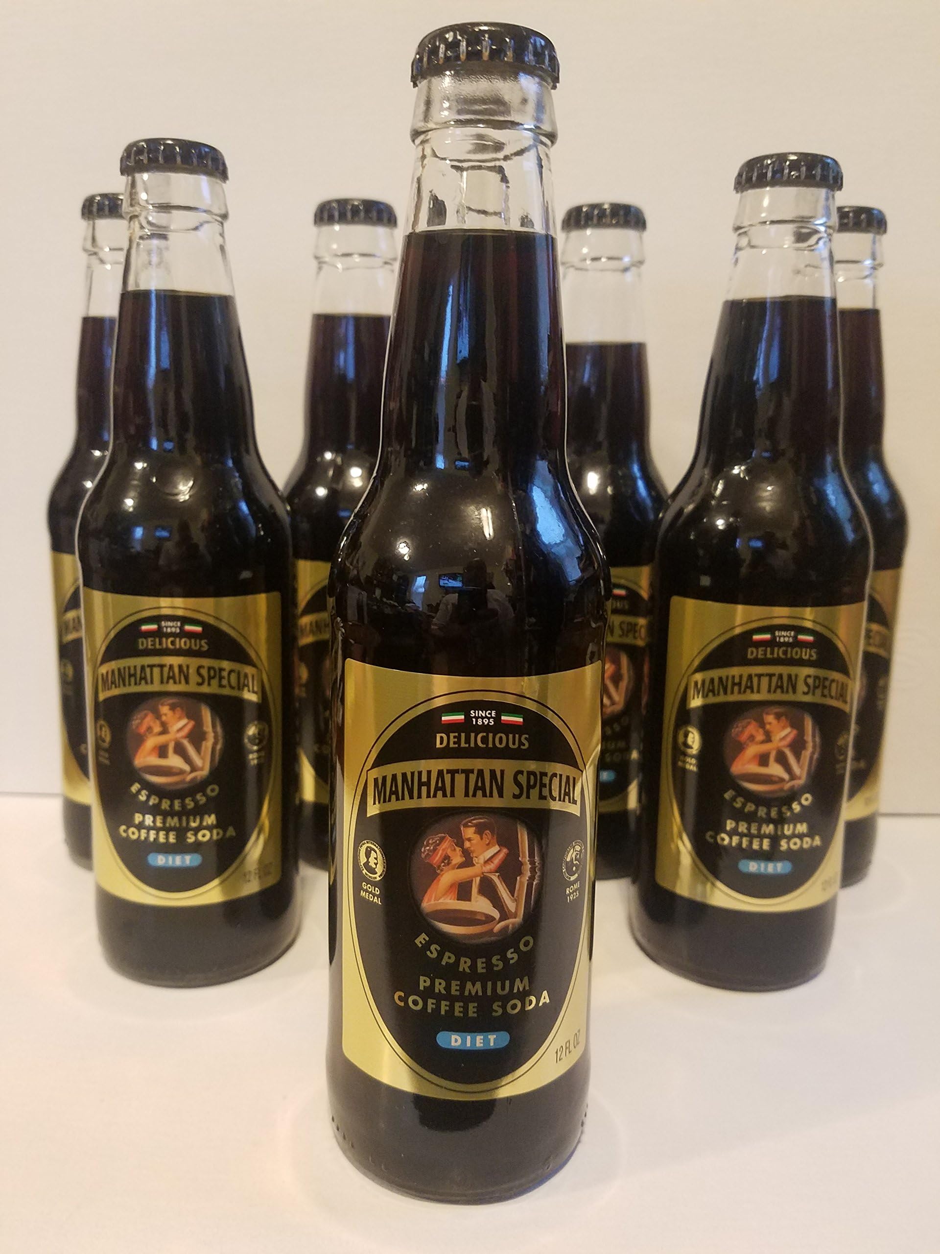 Amazon.com : Manhattan Special Espresso Coffee Soda 12 Ounce - (6 Pack ...