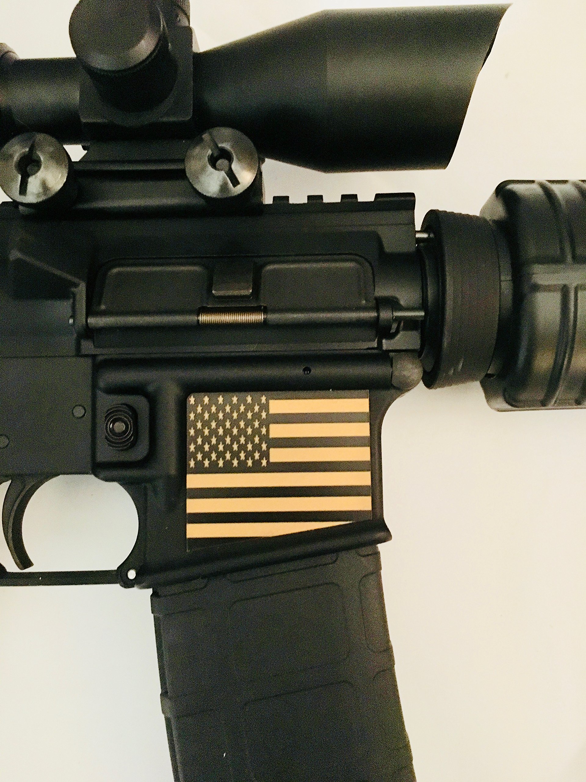 Buy Tejas Products AR-15 Lower Magwell Customized Decal Sticker - Black ...