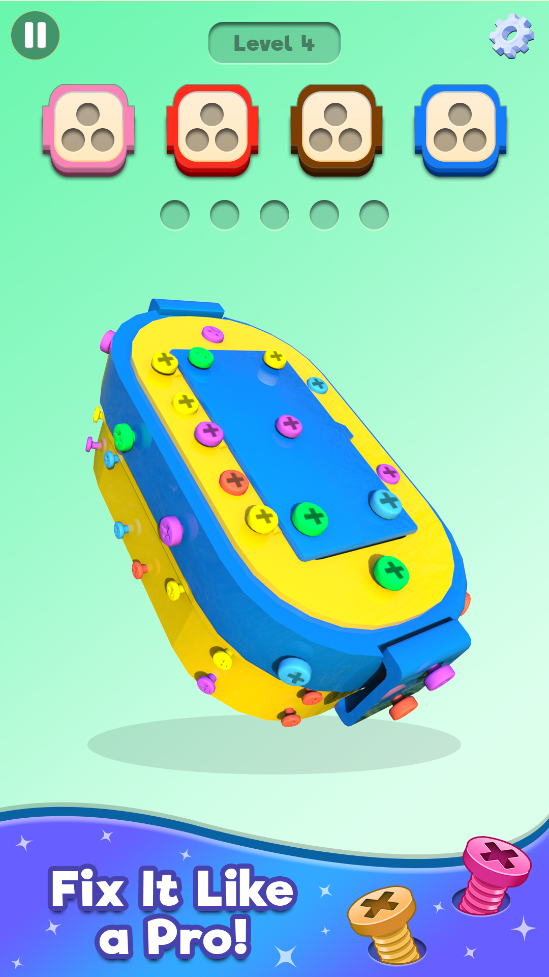 Nuts & Bolts Master Unscrew Game 3D - App on Amazon Appstore