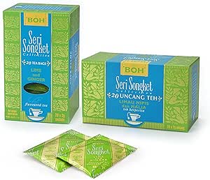 BOH Lime & Ginger Tea, 20 tea bags : Amazon.co.uk: Grocery