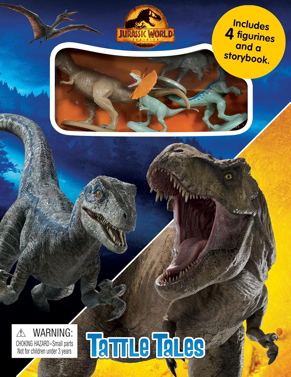 Buy JURASSIC WORLD TATTLE TALES: My First Animated Board Book Book ...