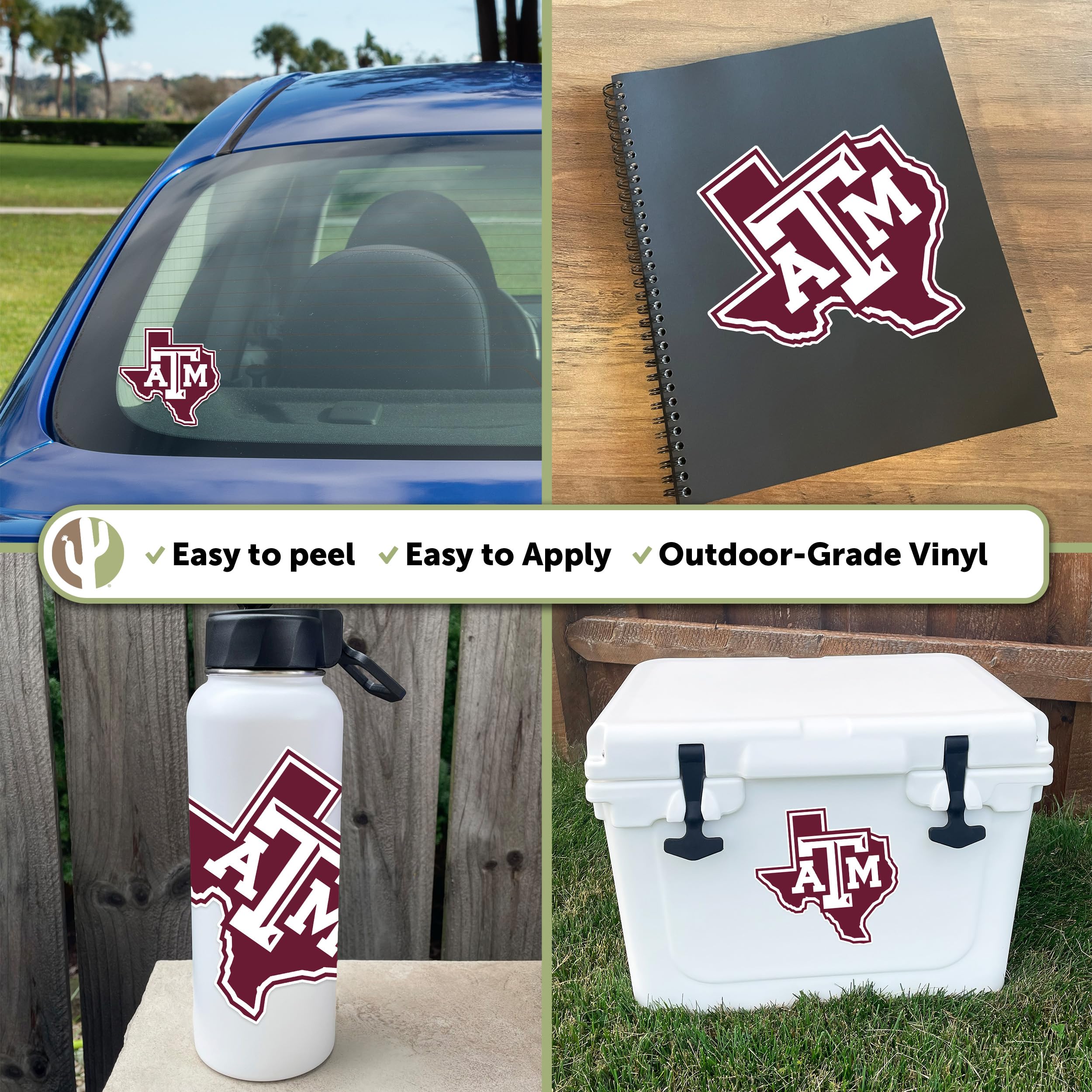 Snapklik.com : Desert Cactus Texas A&M University Sticker Aggies TAMU ...