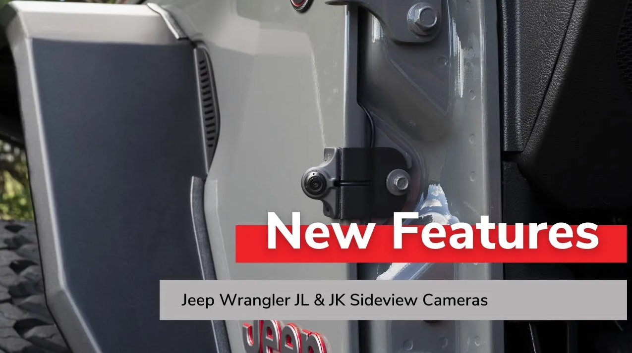 Watch Features& Jeep Wrangler Dual Blind Spot Cameras on Amazon Live