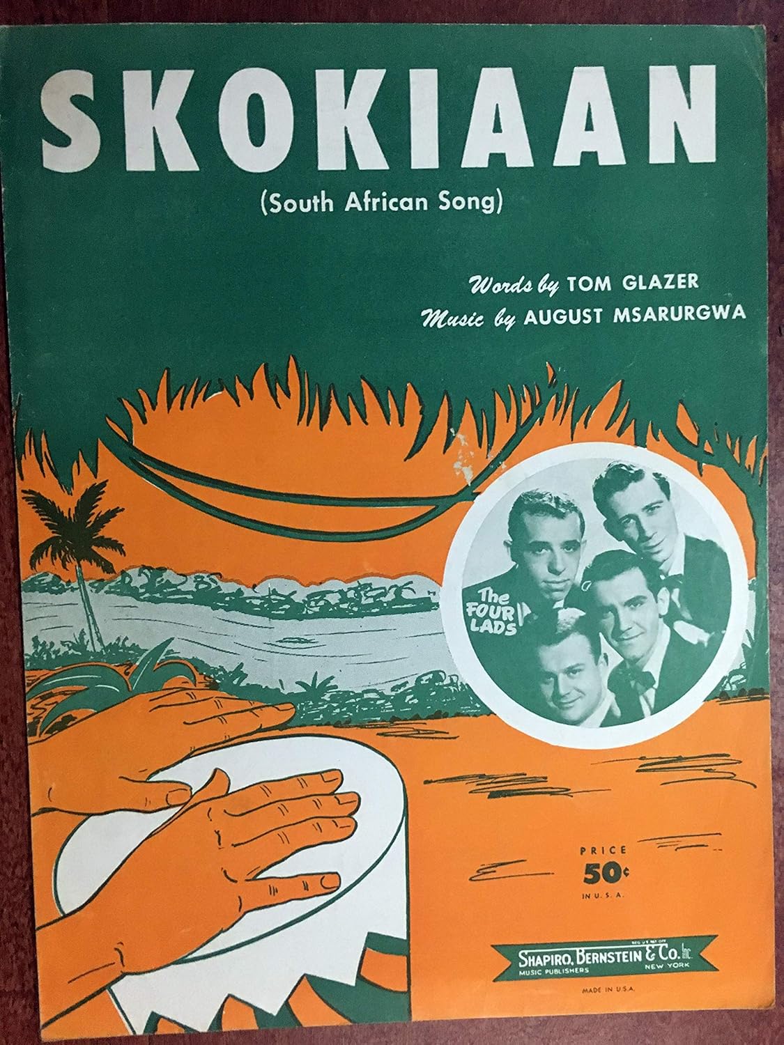 Amazon.com: SKOKIAAN (August Msarurgwa SHEET MUSIC pristine condition ...