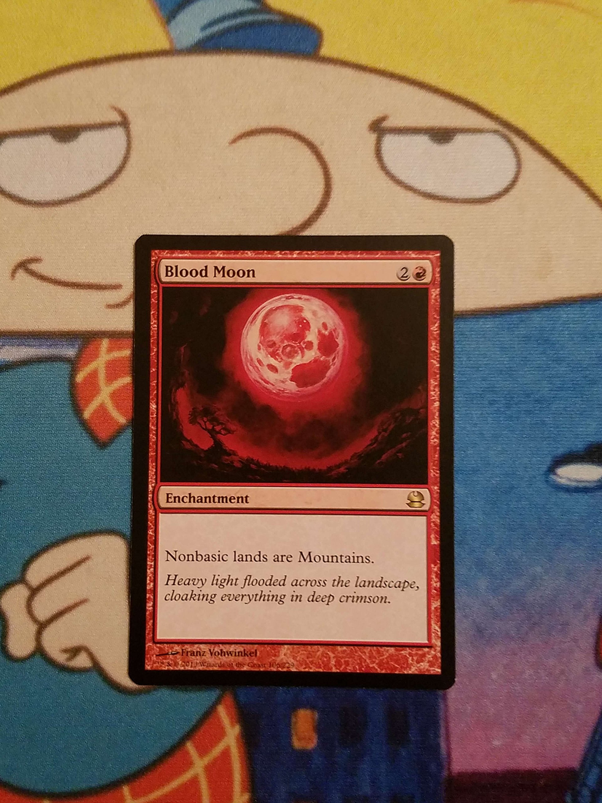 Magic Cards Blood Moon