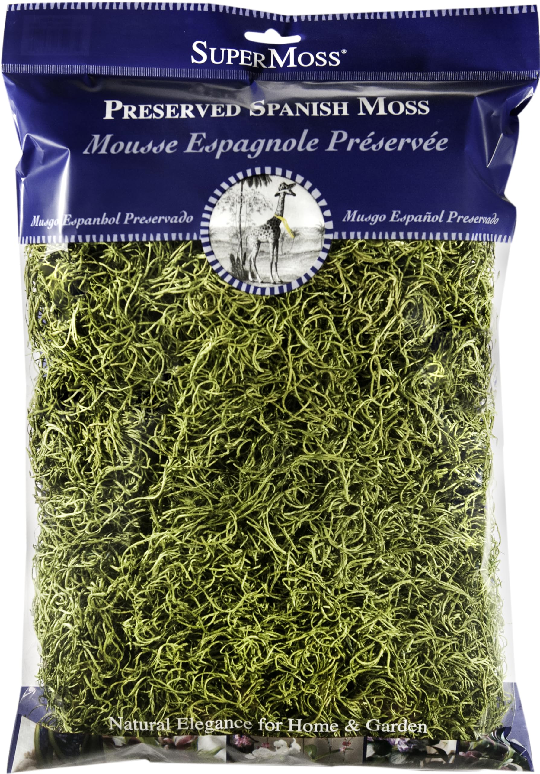 Amazon.com: SuperMoss (26968) Spanish Moss Preserved, Chartreuse, 8oz ...