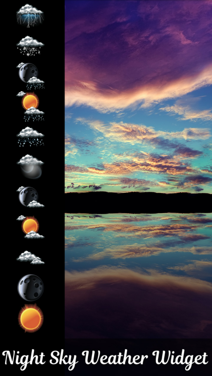 Night Sky Weather Widget - App on Amazon Appstore