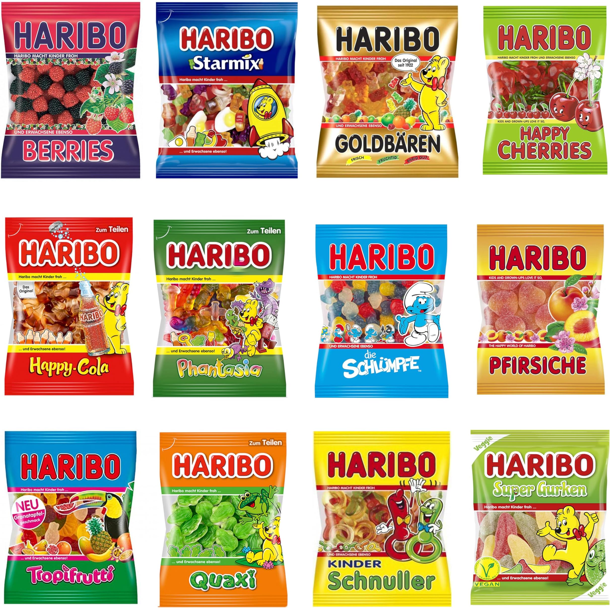 Amazon.com: HARIBO Gummi Candy, Berries, 5 lb. Bag : Grocery & Gourmet Food