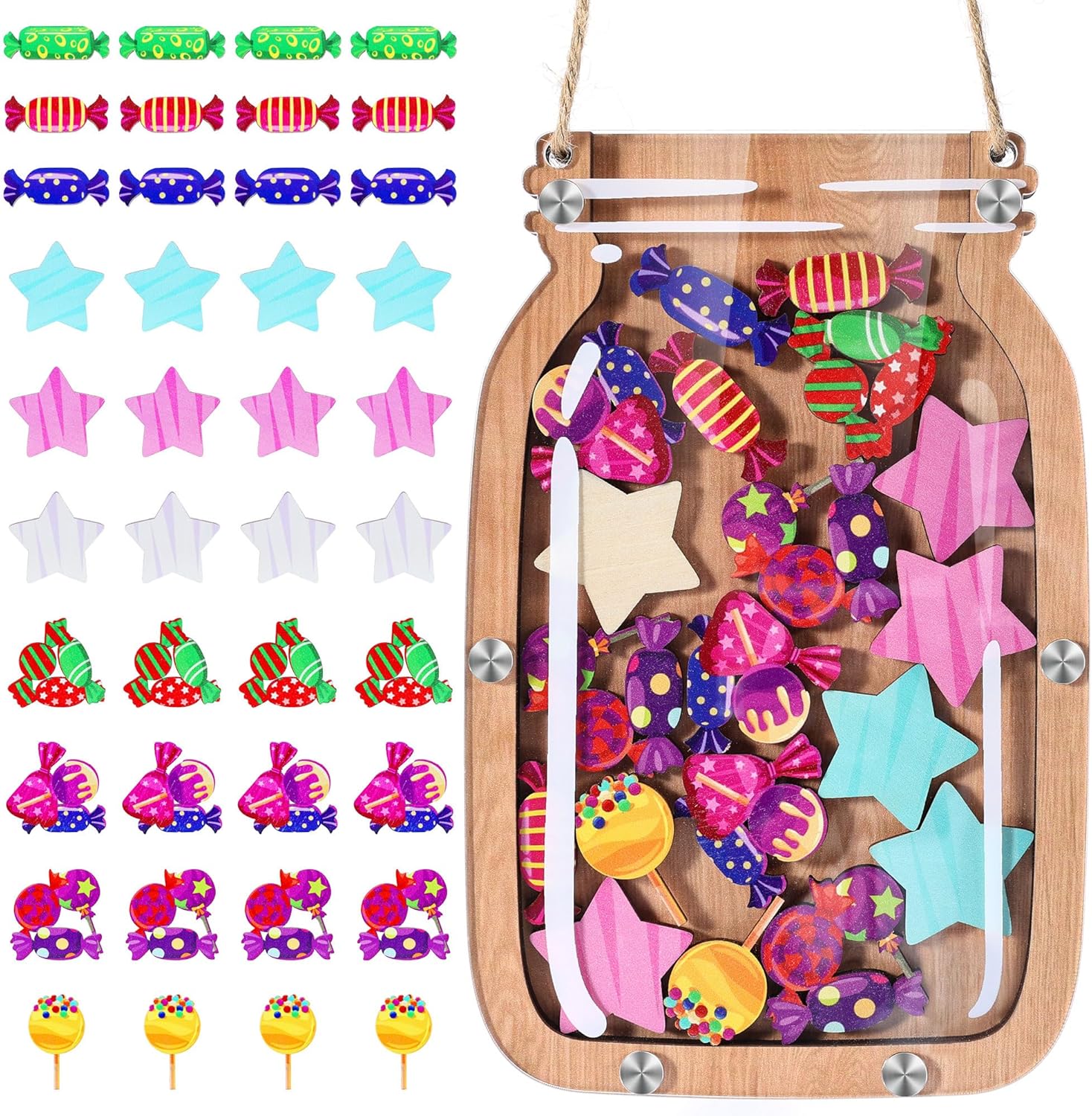 Amazon.com : MUTUALUS Reward Jar, Potty Training Reward Jars for Kids ...