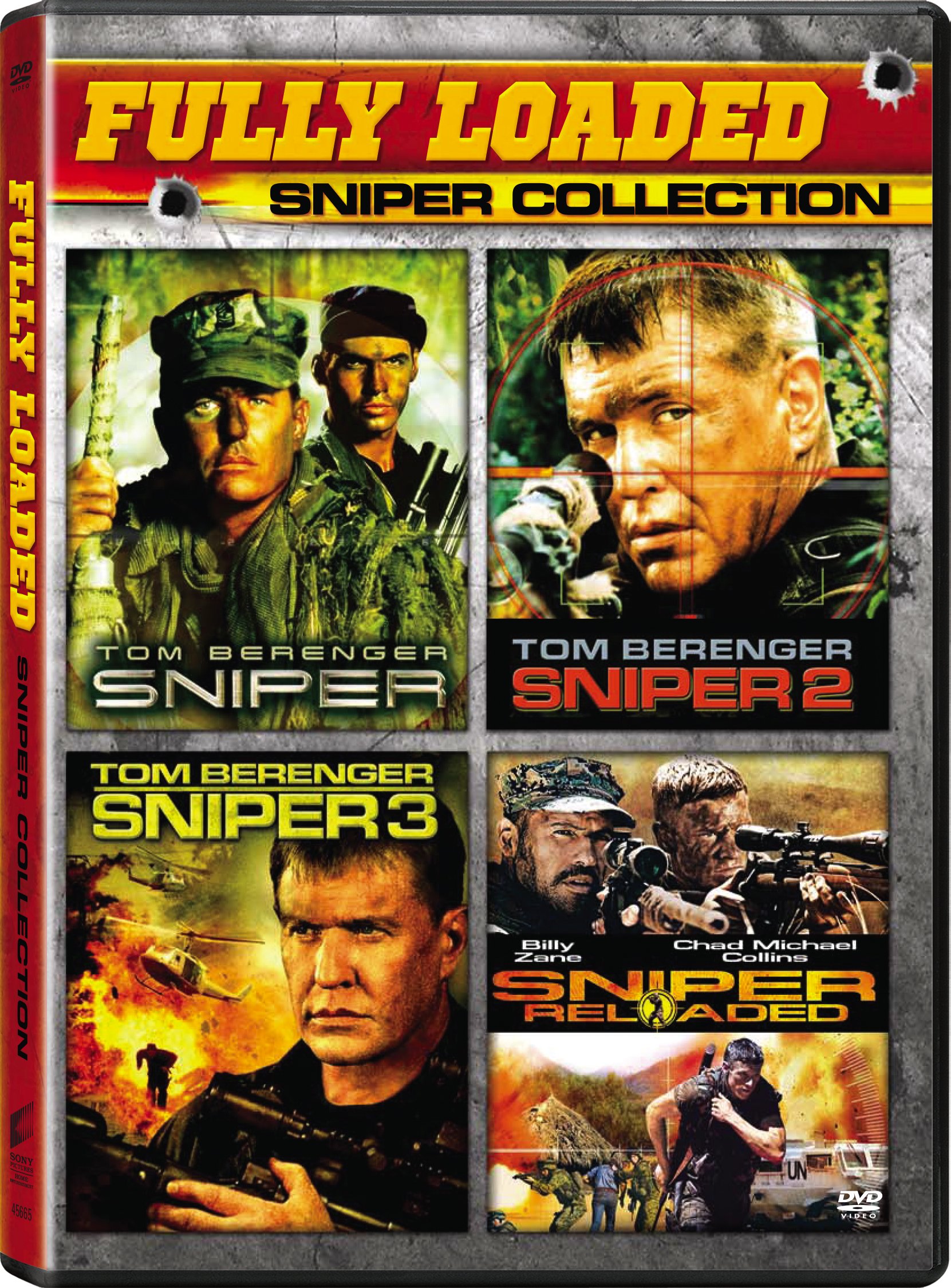 Amazon.com: Sniper (1993) / Sniper 2 / Sniper 3 / Sniper: Reloaded ...
