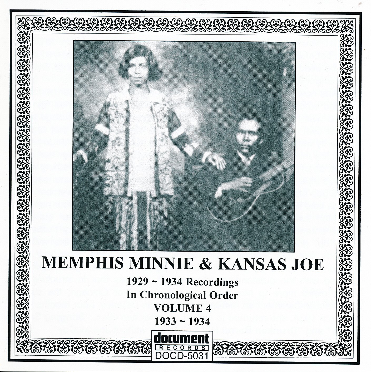 MEMPHIS MINNIE & KANSAS JOE - Memphis Minnie & Kansas Joe, Vol. 4: 1933 ...