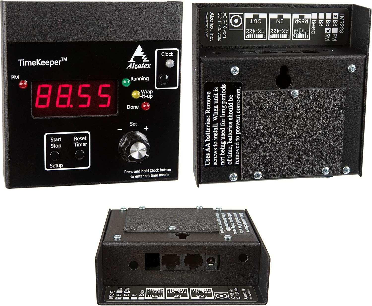 Buy Alzatex Presentation Timer with Red-Yellow-Green Stop Lights and ...